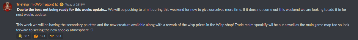 we got another delayed update | Fandom