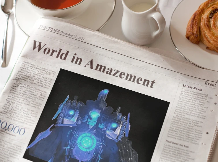 Upgraded Titan Cameraman in the news | Fandom