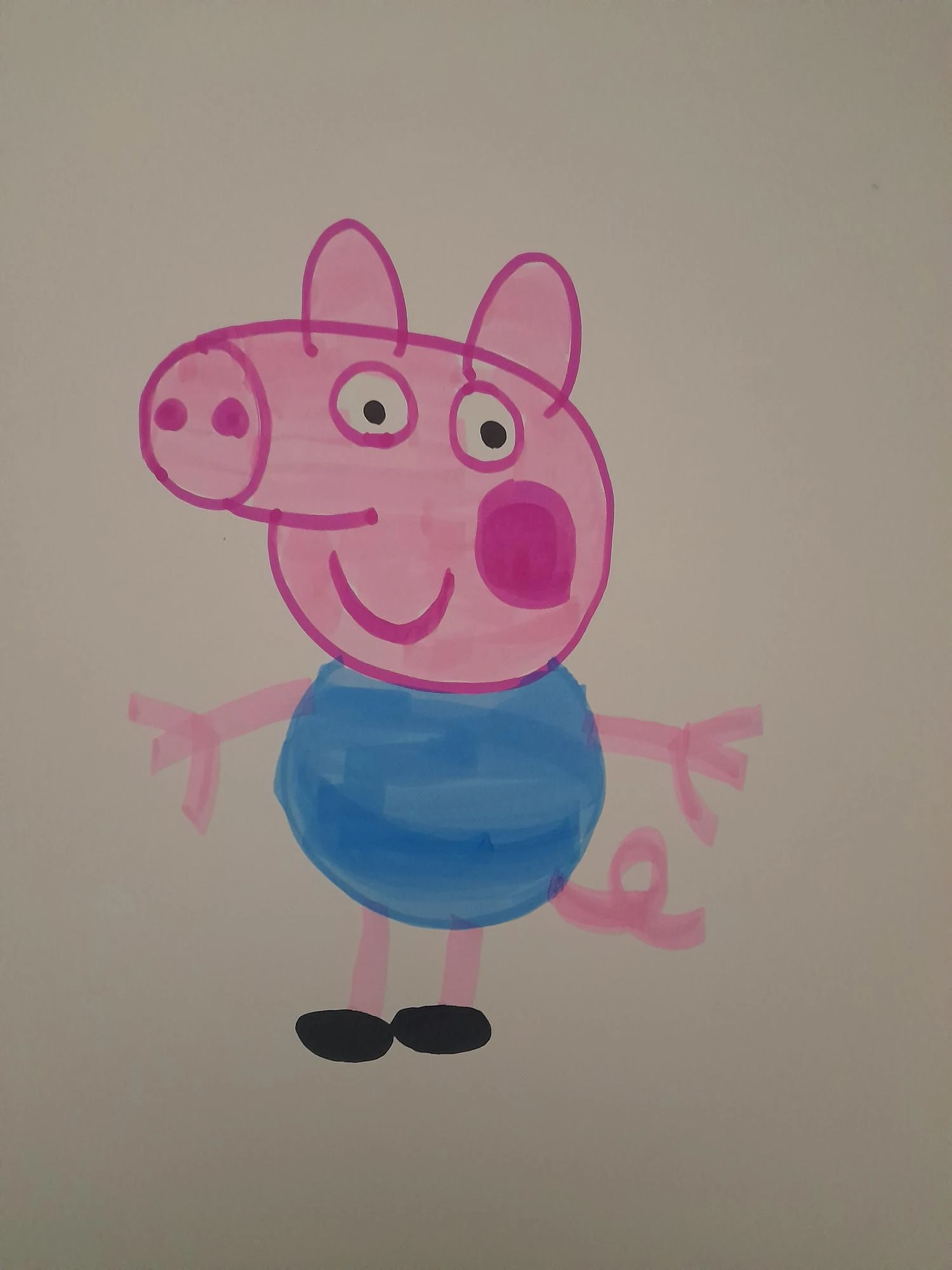 My drawing of George | Fandom