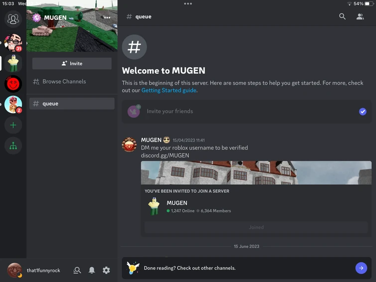 How do I get into the MUGEN discord and the wiki discord? | Fandom