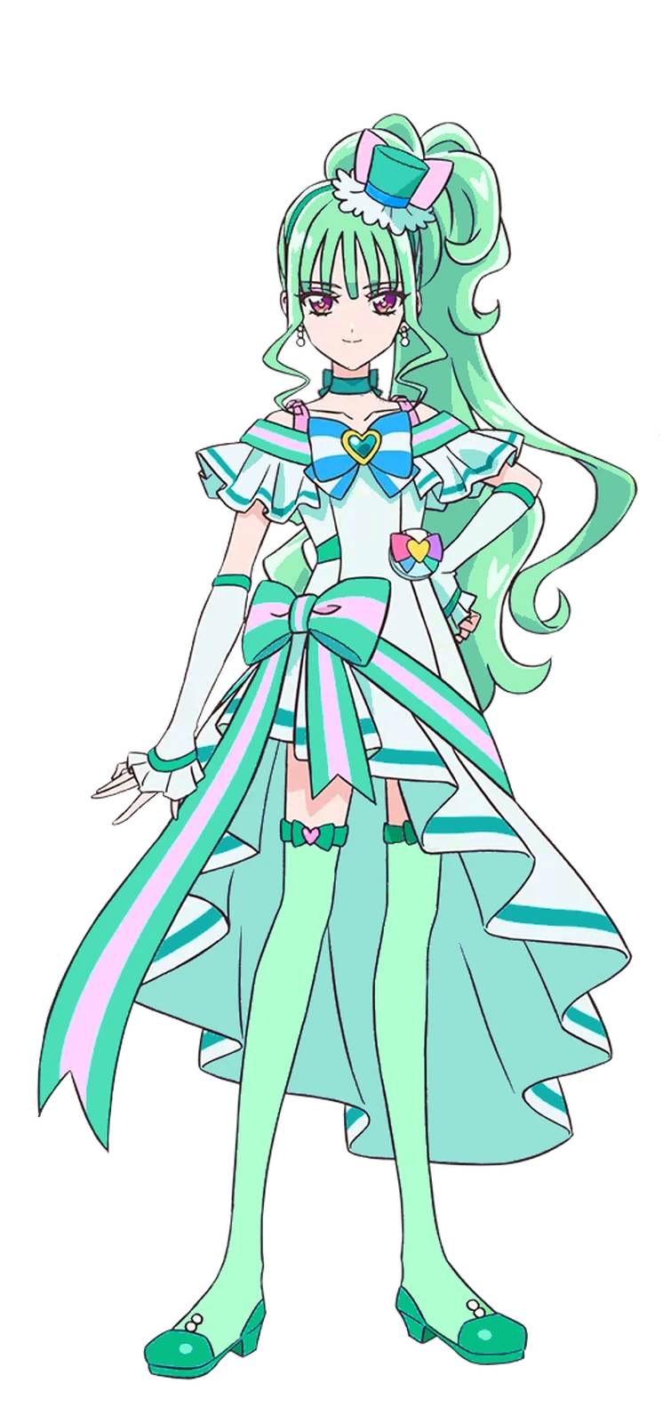 I made Cure Lillian green | Fandom