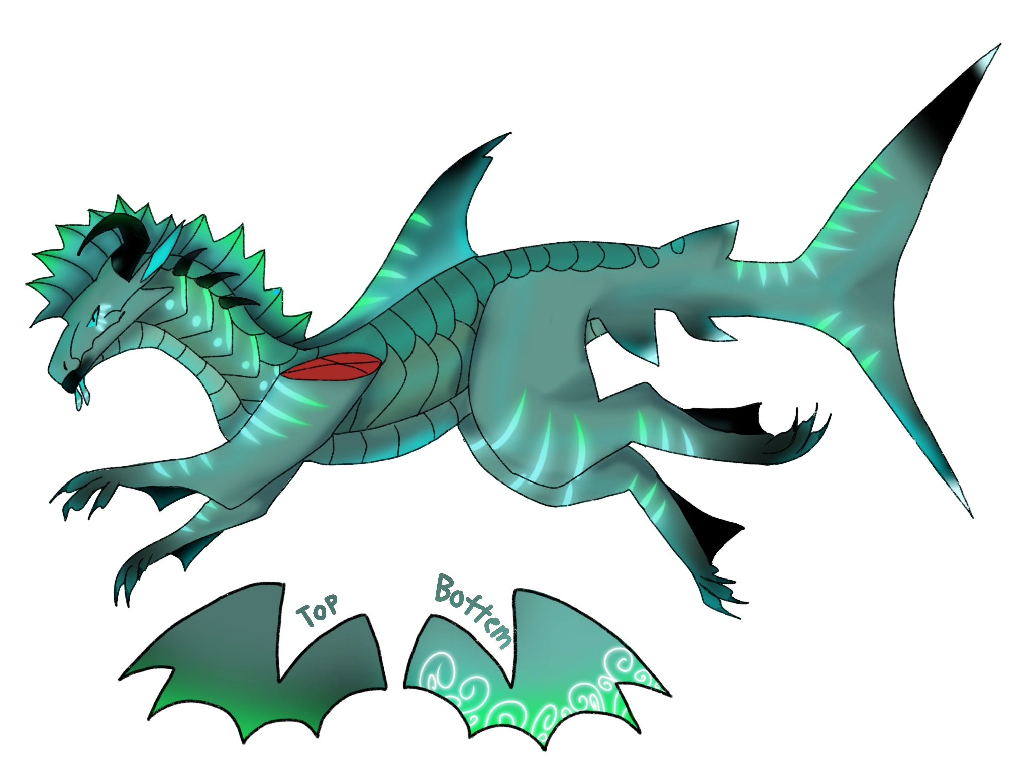 Shark tail sea wing? YES PLEASE | Fandom