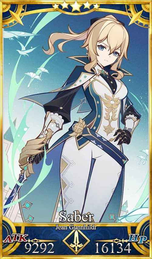 Fan Servant-Jean (From genshin Impact) | Fandom