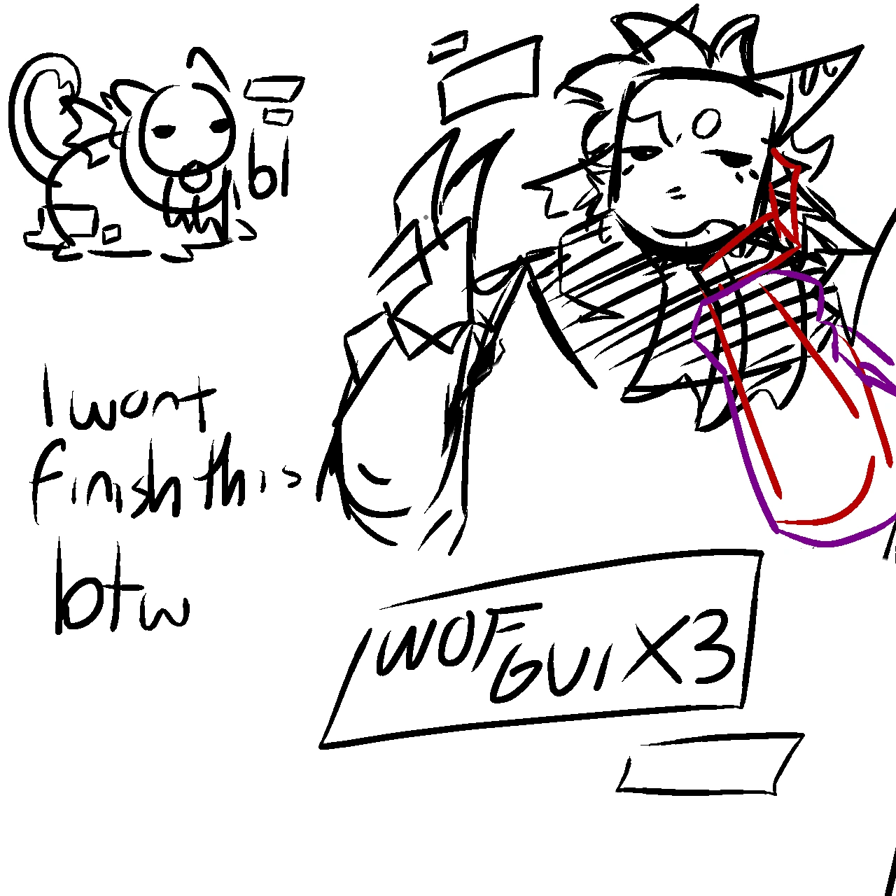 hey take some dumb shit I made :333(small art dump) | Fandom