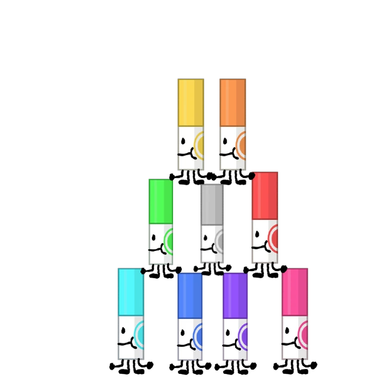 My newest marker design. Colour Pyramid Marker. | Fandom