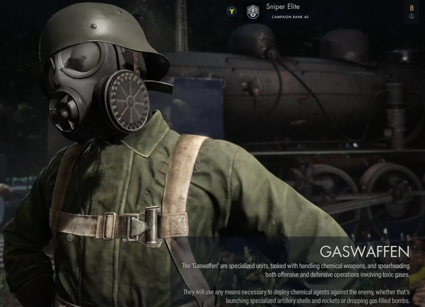 Gas-themed enemies in Sniper Elite: Resistance | Fandom