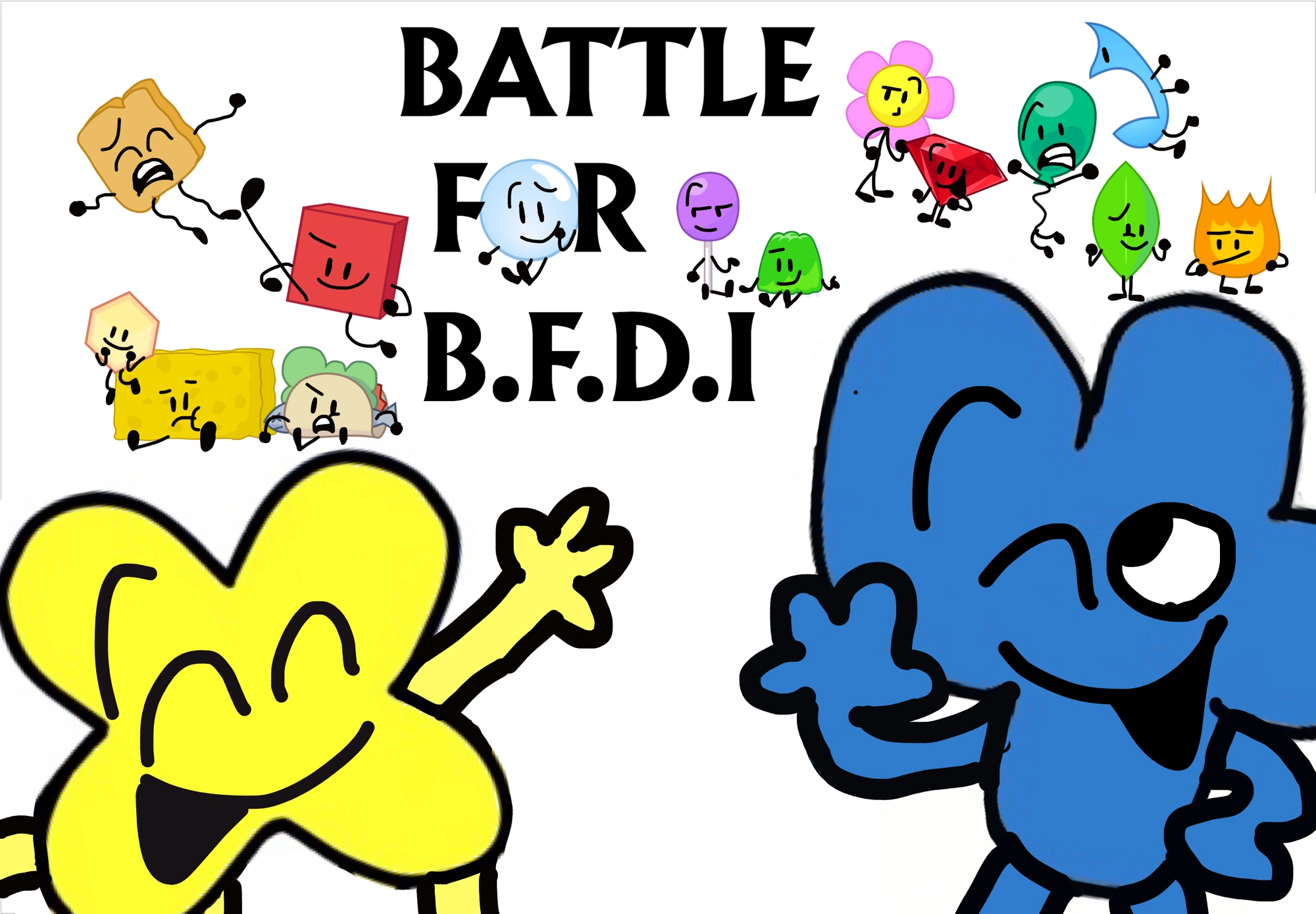 Put more characters into the BFB Logo drawing | Fandom