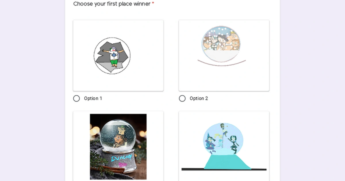 Snow globe contest vote | Fandom