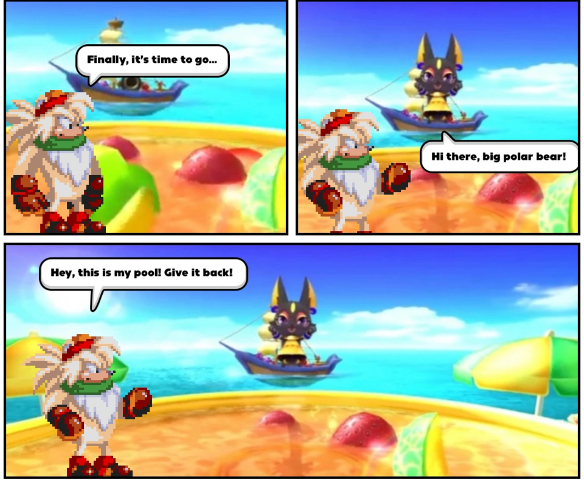 Sonic comics 37: patra invades bark’s fruit pool | Fandom