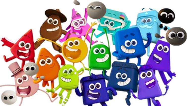 Mlp Mane 7 as BFDI Colourblock Characters. | Fandom