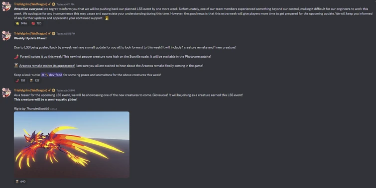 Dev Feed Leak Logs | Land, Sea, Sky, and F I R E.. A WILD ARSON REMAKE HAS APPEARED! WITH ...