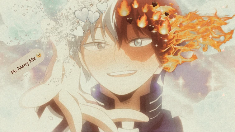 One of my best Todoroki Edits (no, it isn’t drowned in glitter) | Fandom