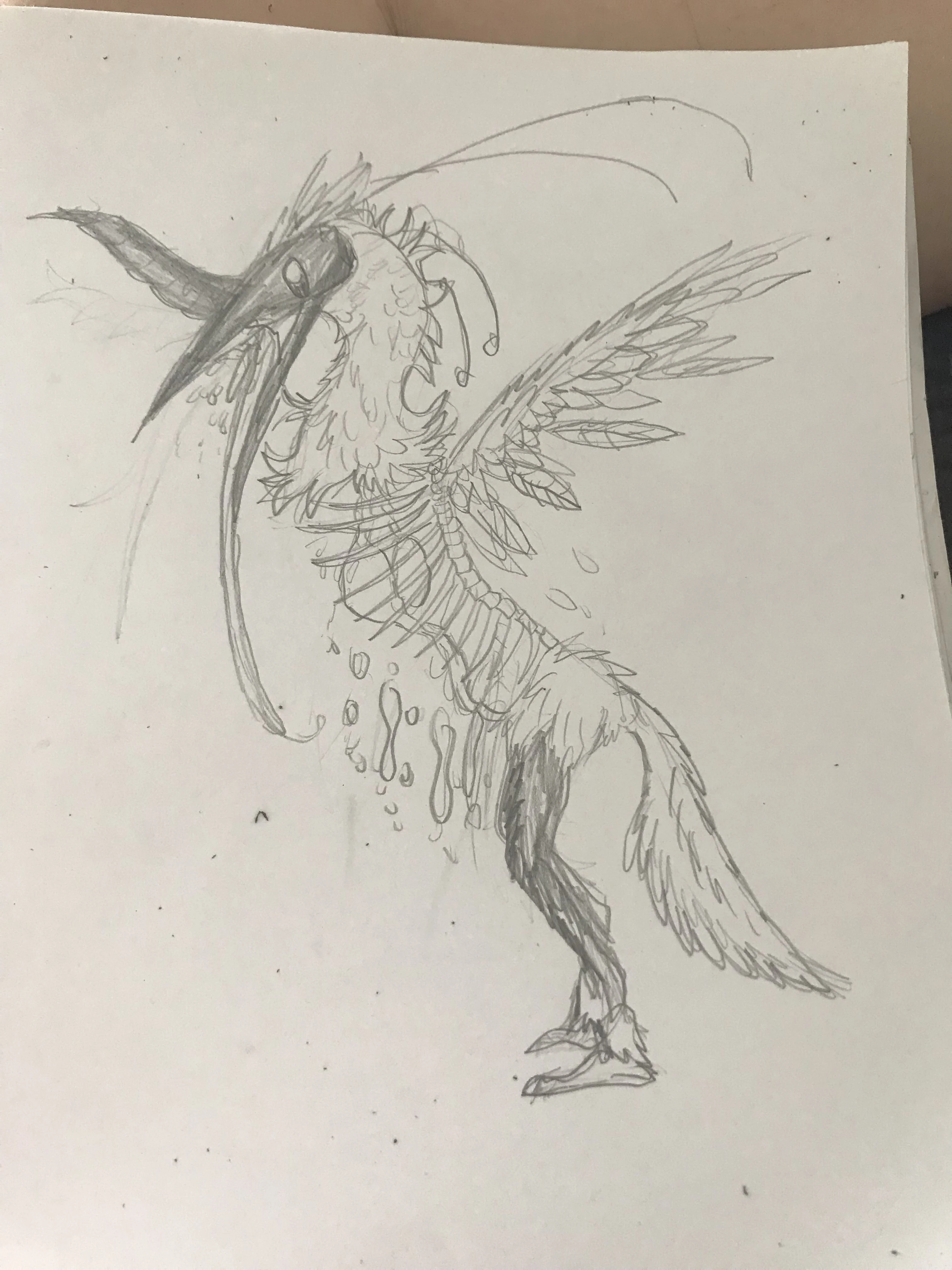 The worst kind of loneliness (sry for low quality drawing) TW: Slight gore and vent | Fandom