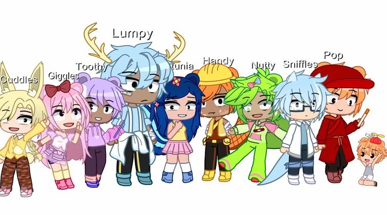HTF characters in my style+ introduction | Fandom
