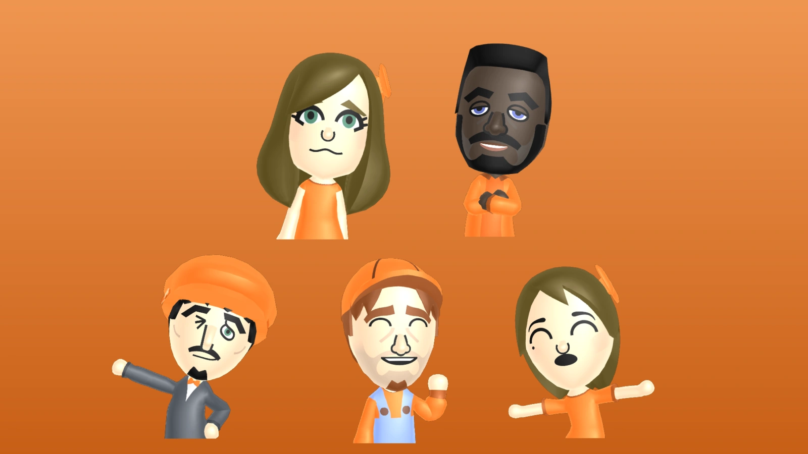 What do you think of my OG Miis? Color Edition (Day 2: Orange) | Fandom