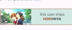 I made a HoriMiya Userbox | Fandom