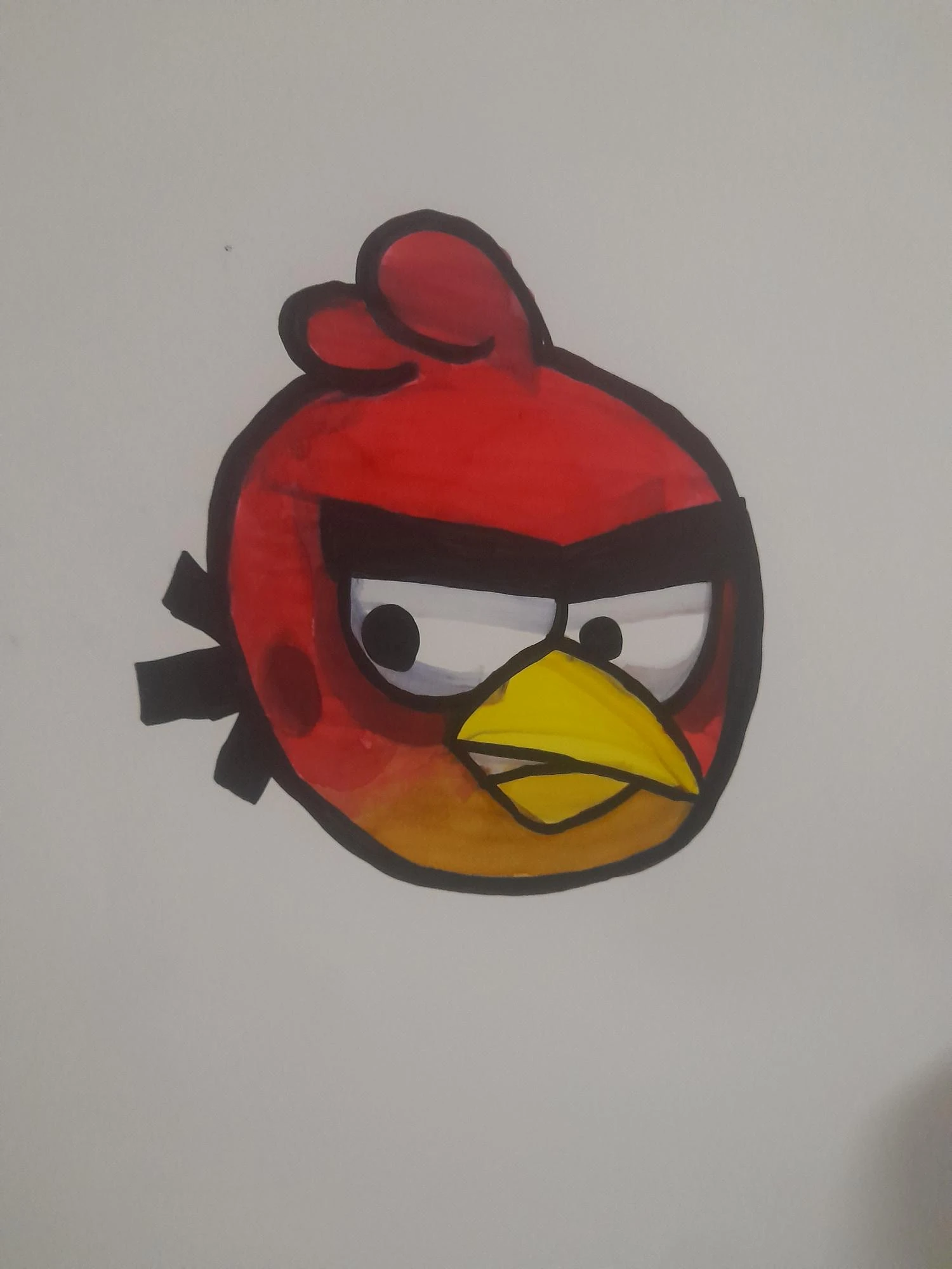 My colored drawing of Red | Fandom