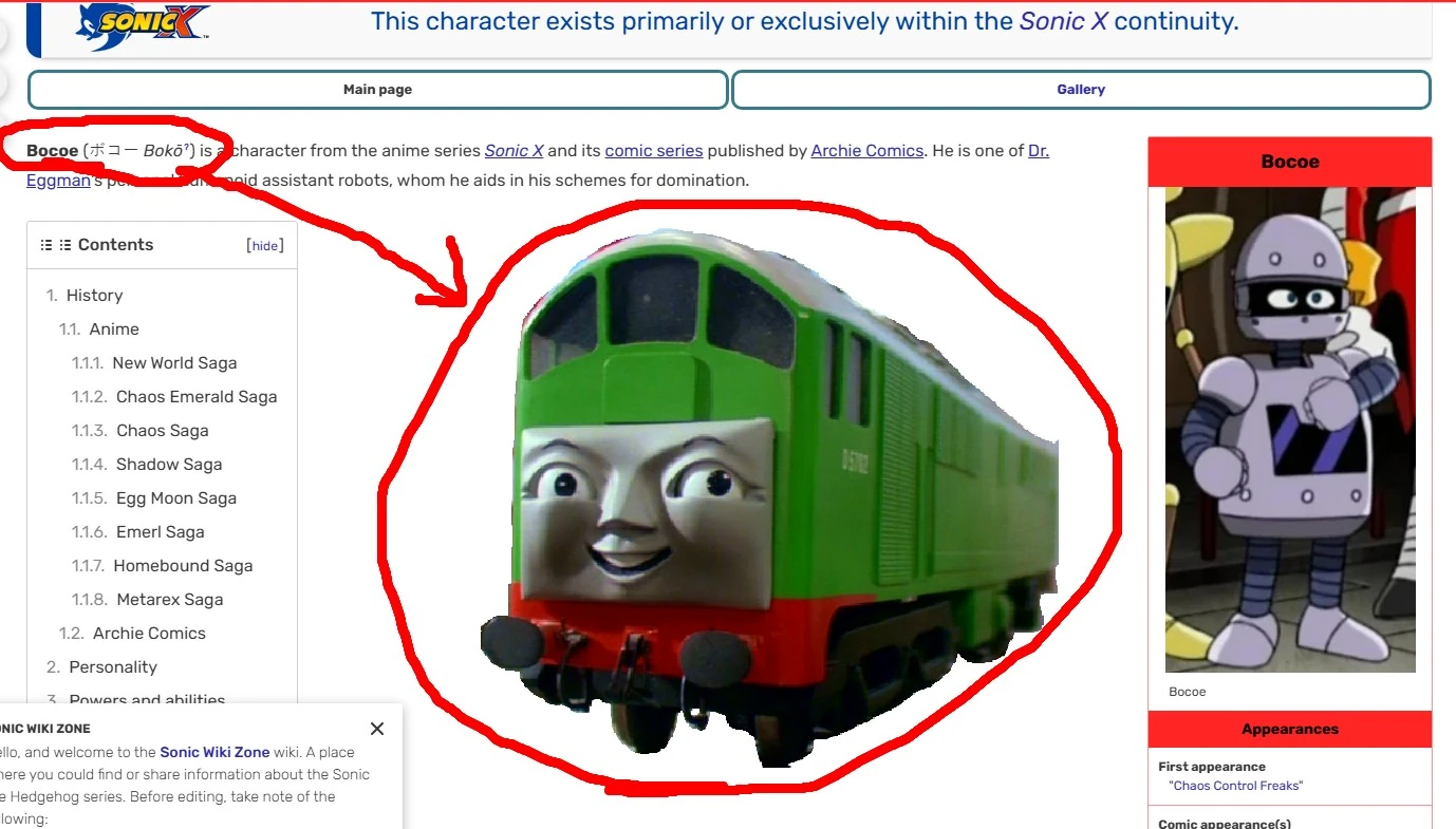 BoCo is in Sonic X | Fandom
