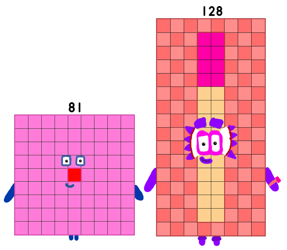 I redrawn 81, and I created what 128 looks like in series 8 of ...