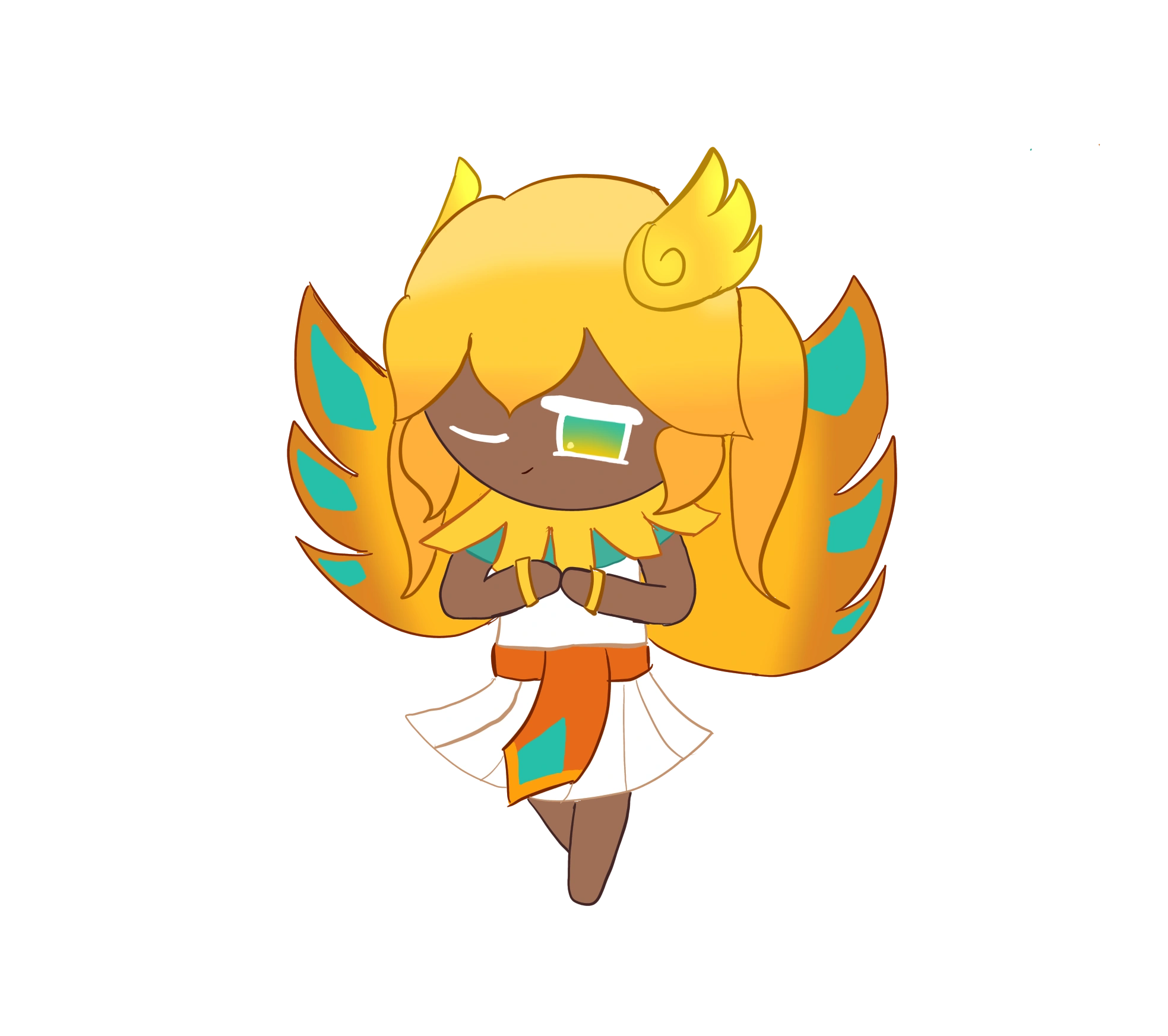 “I… Stop assuming me as the princess of the Golden Cheese Kingdom.” (OC ...