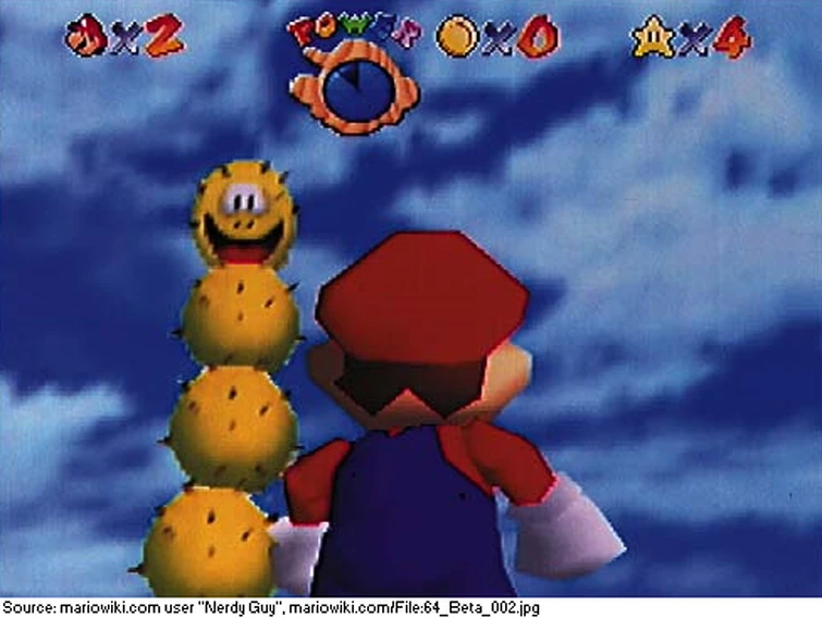 made some beta sm64 screenshots based on some ones from 1995 -1996 | Fandom