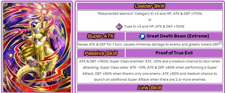 LZA #4: INT Golden Frieza (Angel) EZA Prediction | Fandom
