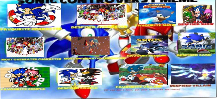 Sonic Controversy Meme | Fandom