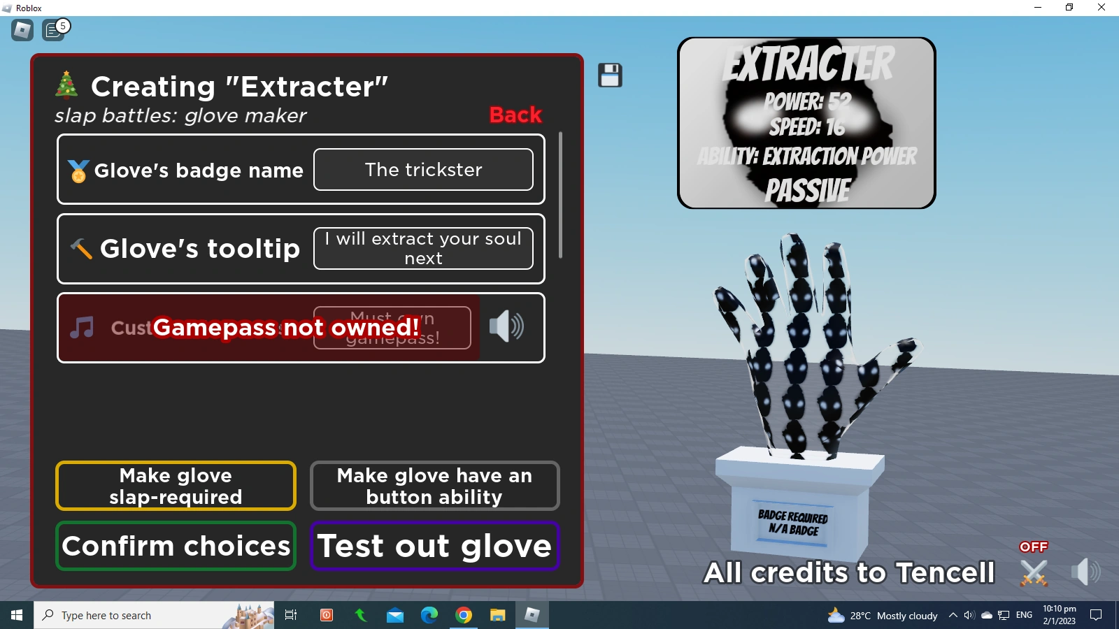 Extracter glove | Fandom