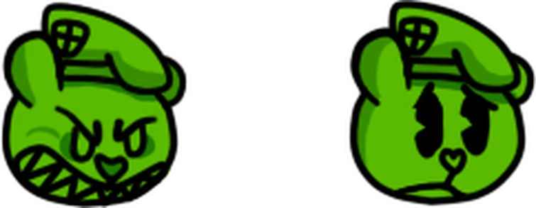 A draw of a Minus Version of Flippy and Fliqpy | Fandom