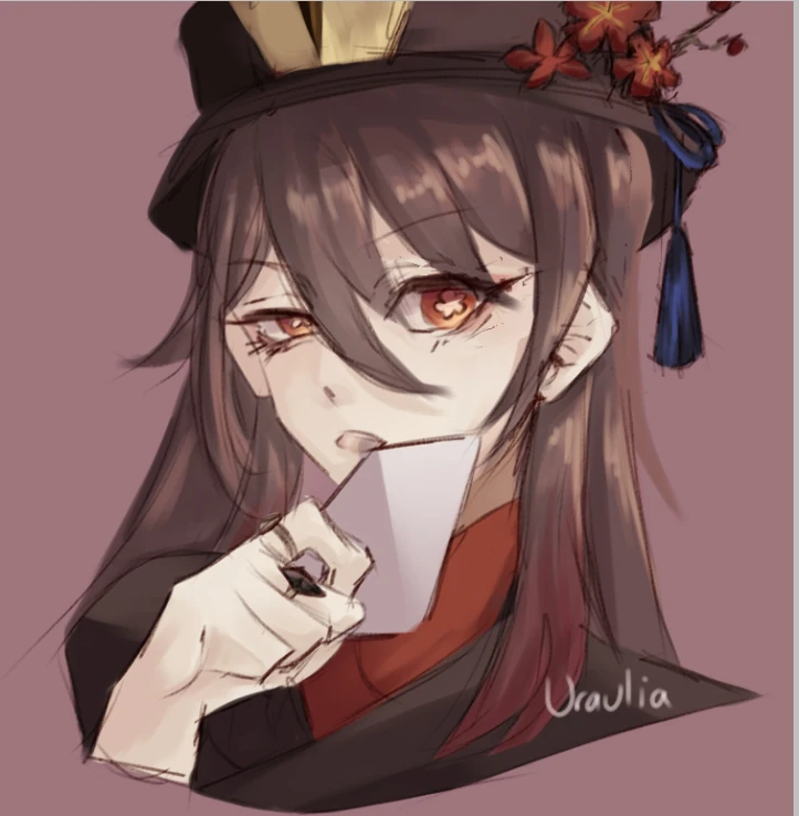 Hu Tao art