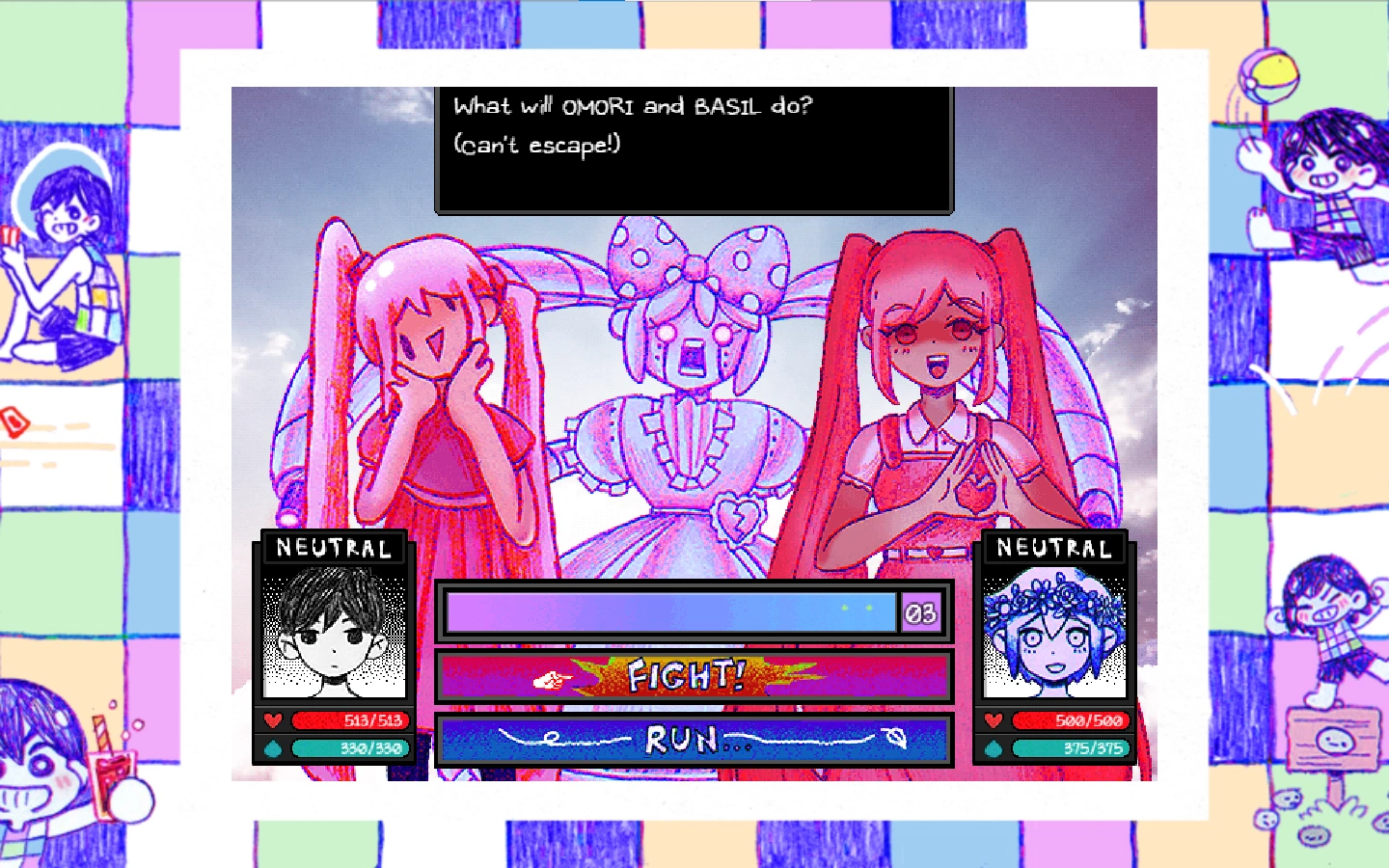 How am I gonna beat these with only OMORI and BASIL. | Fandom