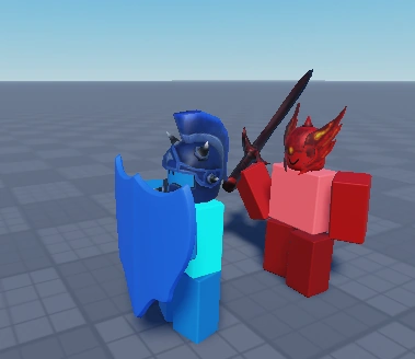 Remade Red and Blue Noob for hard mode | Fandom