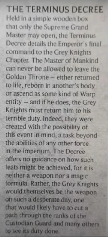 THE TERMINUS DECREE HAS BEEN REVEALED | Fandom