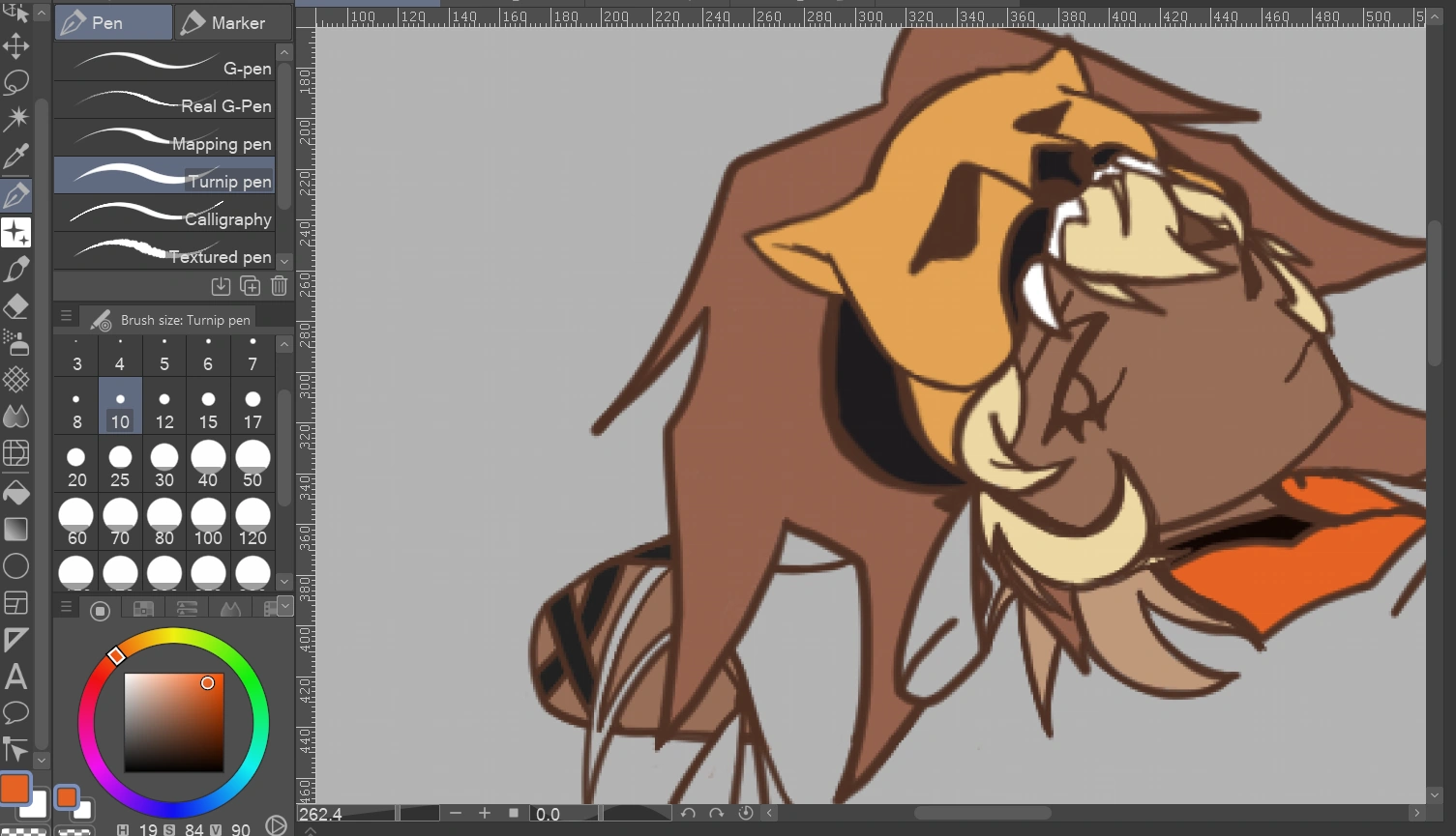 Satsu ; Splash/Character Introduction Art WIP 1 | Fandom