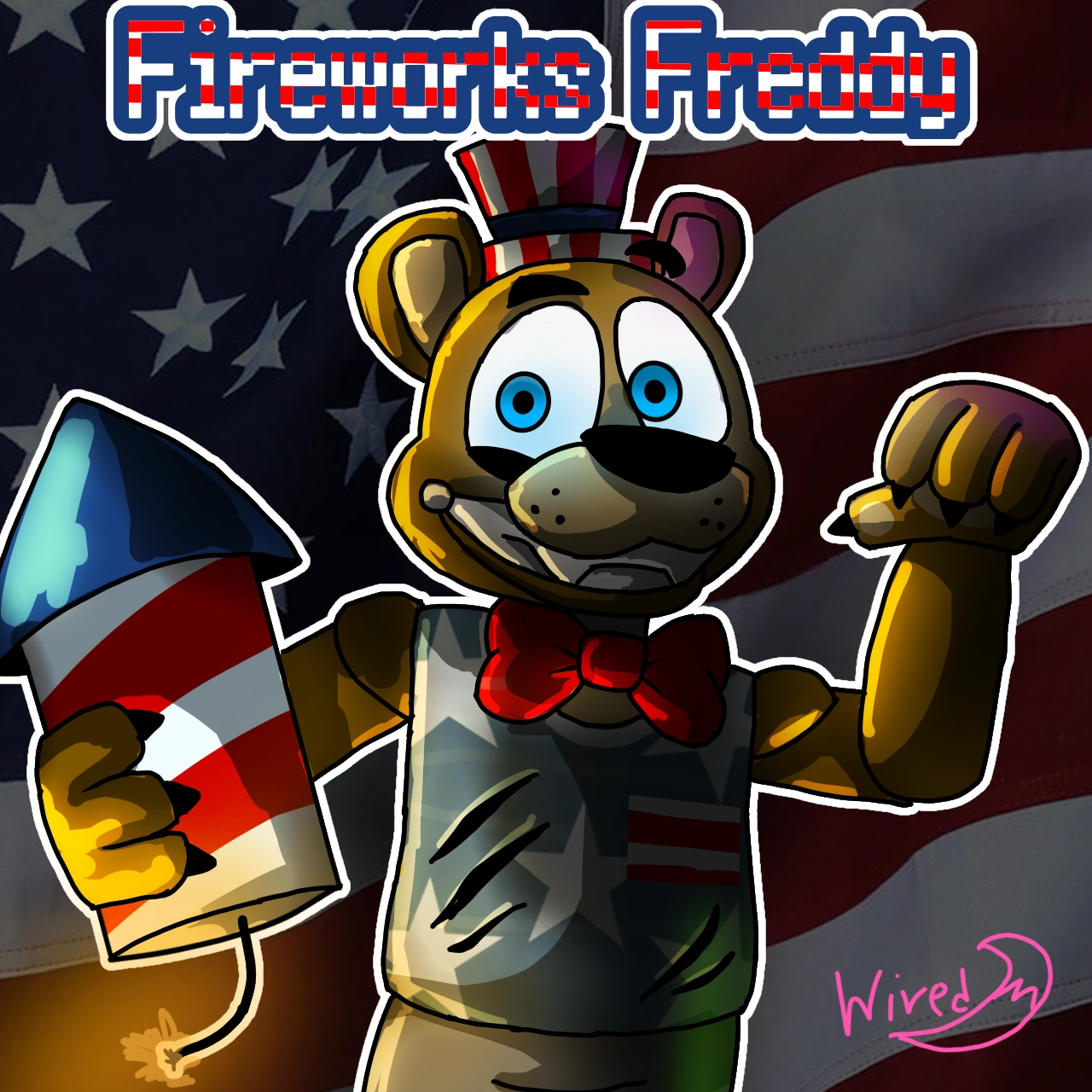 Fireworks Freddy (fanart) | Fandom