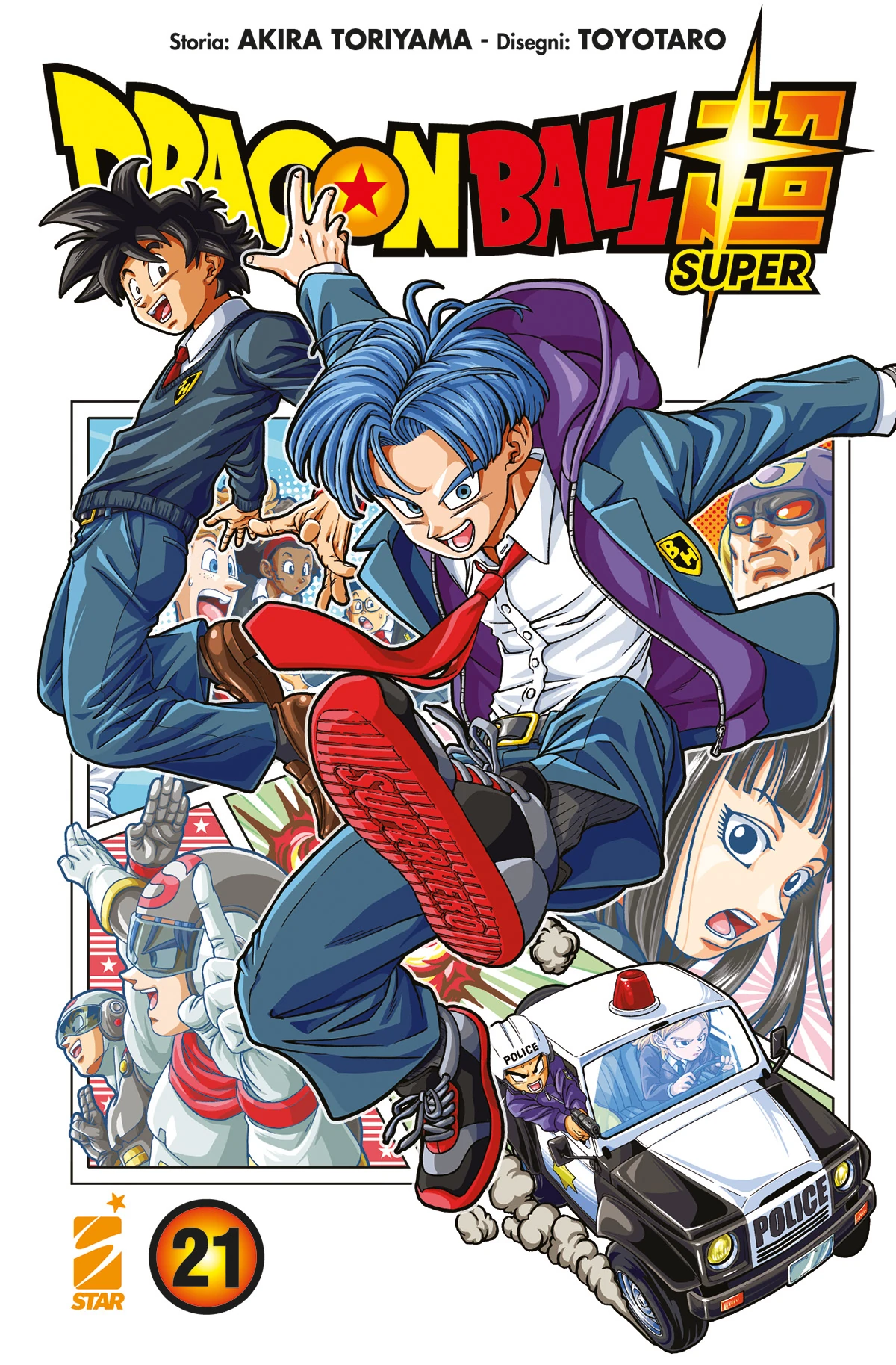 Cover italiana del vol. 21 di DBS | Fandom