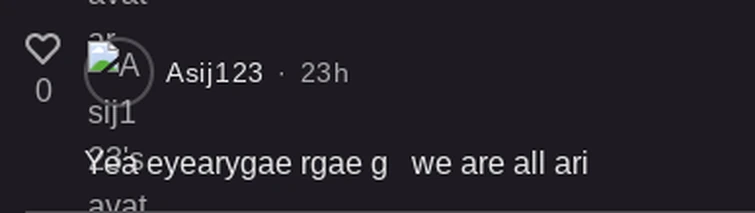 Yea eyearygae rgae g we are all ari | Fandom
