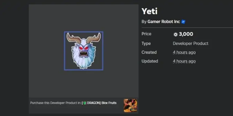 yeti yeti fruit | Fandom