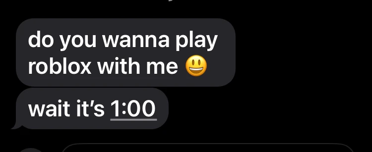 Very normal text message. | Fandom