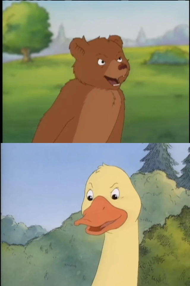 Prince Little Bear - Little Bear and Duck Arguing | Fandom