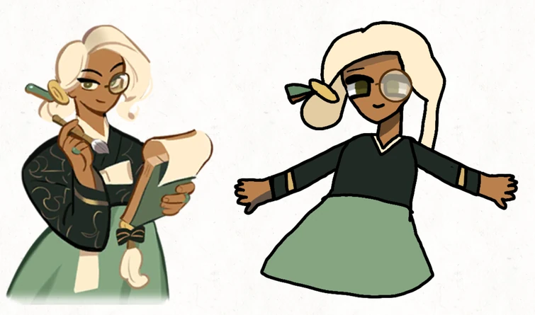 I drew the old version of Eclair cookie's April fools sprite :) | Fandom