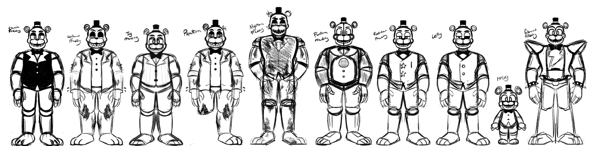 All the ENAF Freddys | Fandom