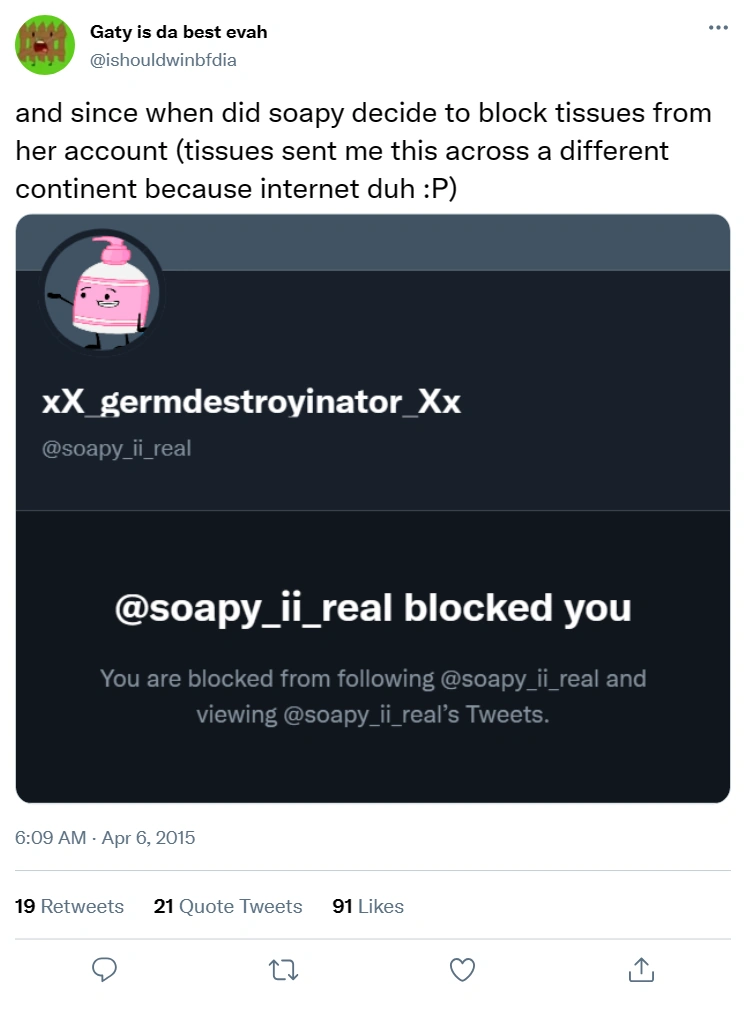 aaah yes, 9 years and 6 days ago...gaty posted this about someone on a ...