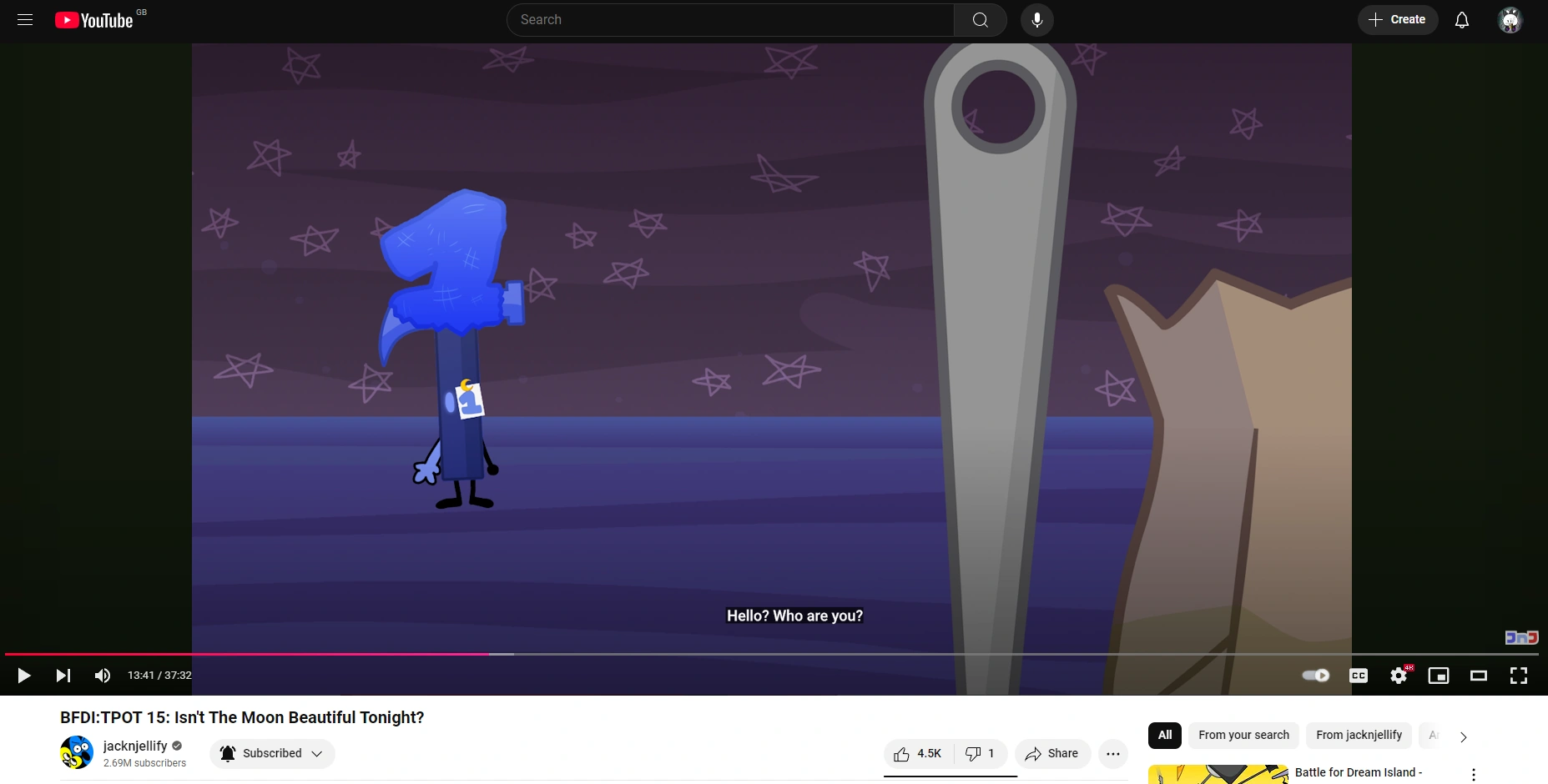 Probably gonna start a "BFDI:TPOT 16 fake screenshot" series. Gimme ...