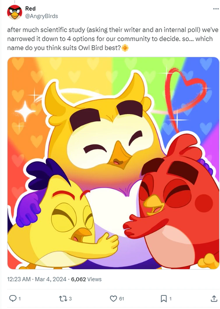 Red acknowledges their trans Owl after 628 days | Fandom