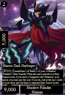 Blaster Dark Harbinger | CFV Blue Ox Format Wiki | Fandom