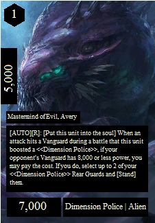 Mastermind of Evil, Avery | CFV Blue Ox Format Wiki | Fandom