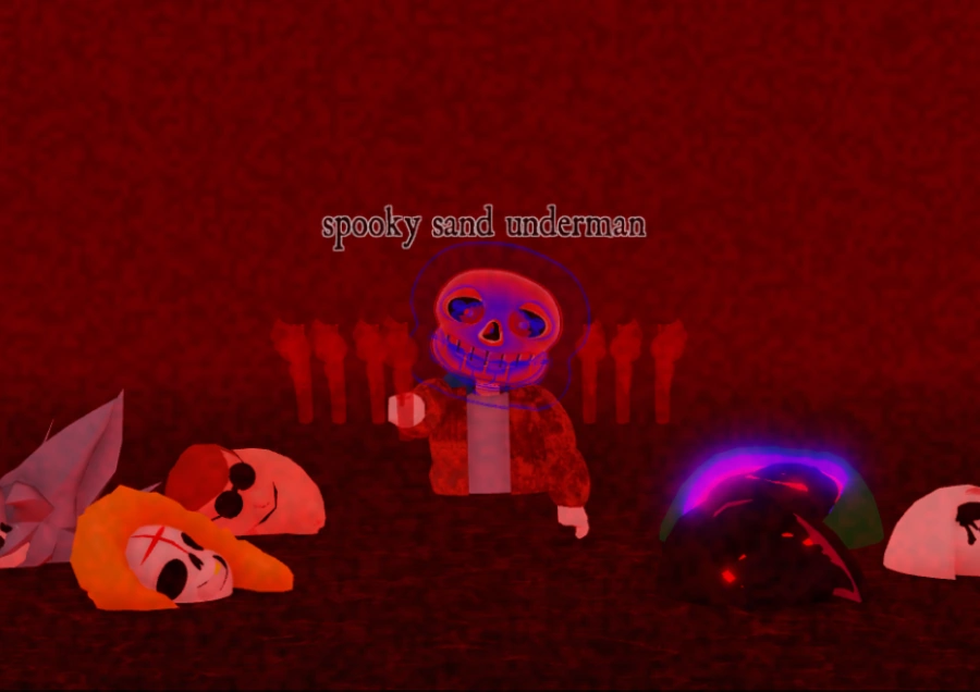 Spooky Sand Underman (Undertale Fighting Arena 2) | TheCh1knLord's Game ...