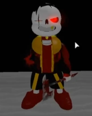 Horrorfell Sans (Sans vs Chara: Revamped) | TheCh1knLord's Game ...