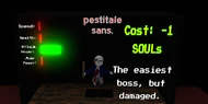 Pesti Sans (Undertale Fighting Arena 2) | TheCh1knLord's Game Catalogue ...